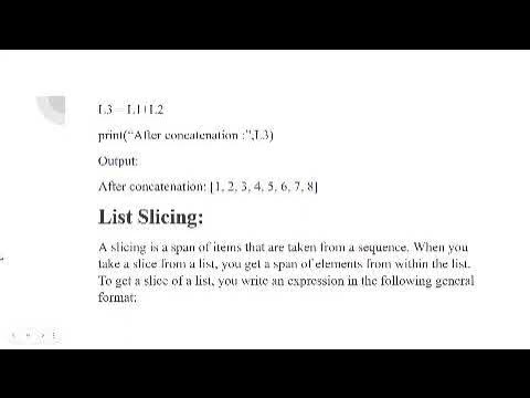 Processing lists and two dimensional list - YouTube