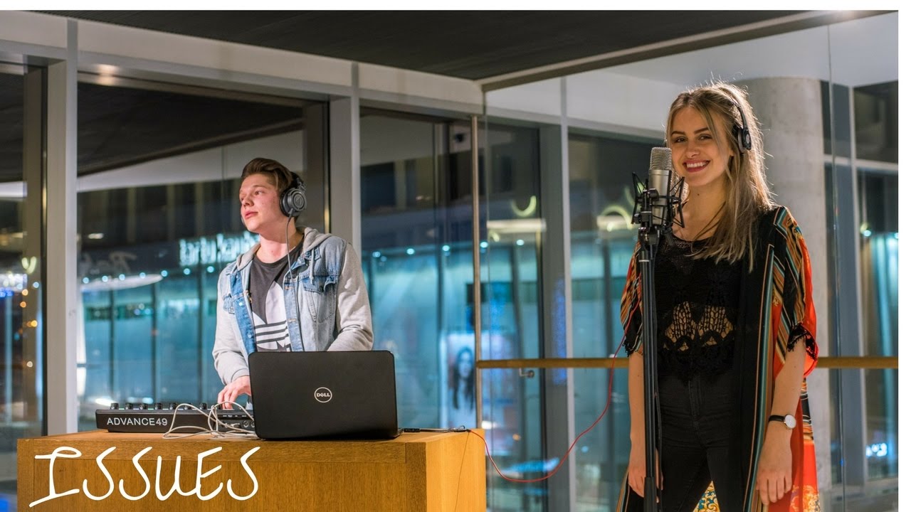 ISSUES - Julia Michaels | Andrei Zevakin and Eleryn Tiit Cover - YouTube