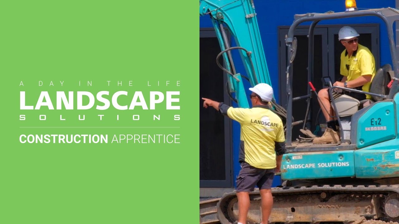 A Day In The Life - Landscape Construction Apprentice - YouTube