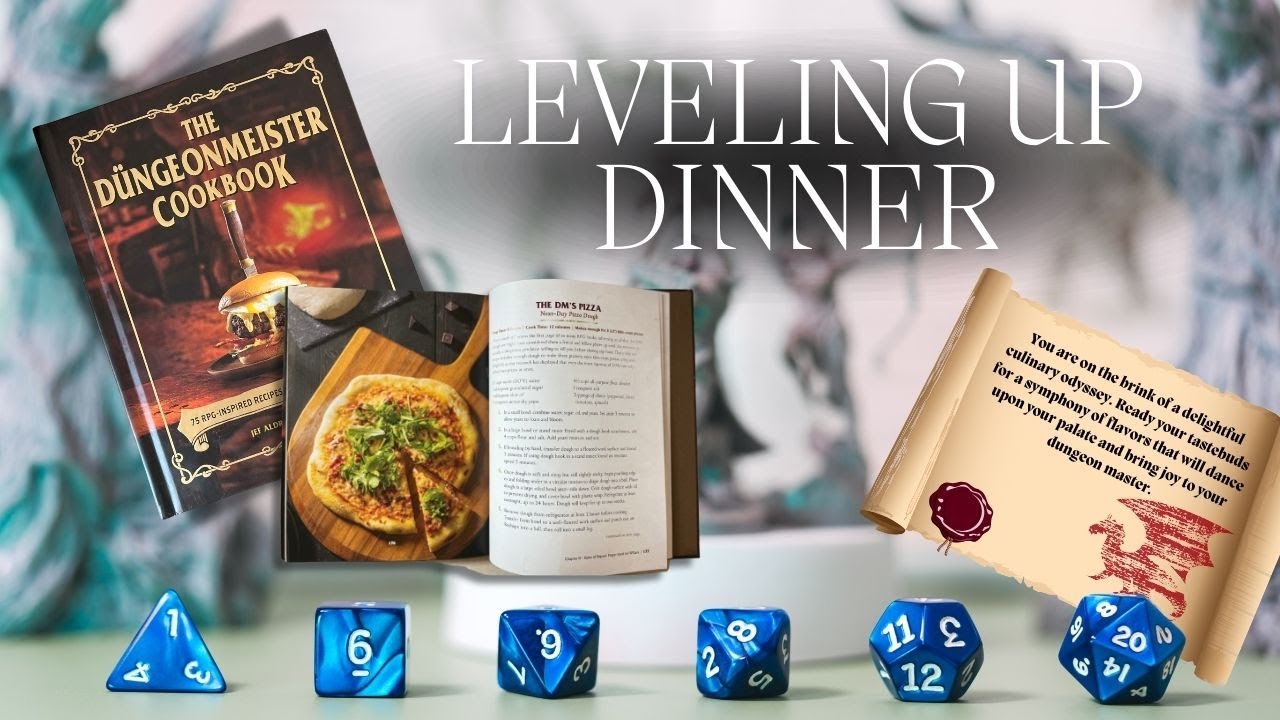 Leveling Up Pizza Night | The Düngeonmeister Cookbook - YouTube
