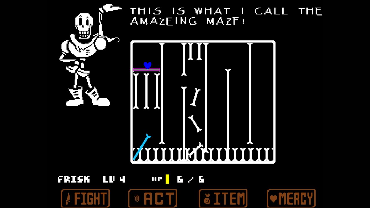 Undertale: Hard Mode? | Papyrus Fight Remastered - YouTube