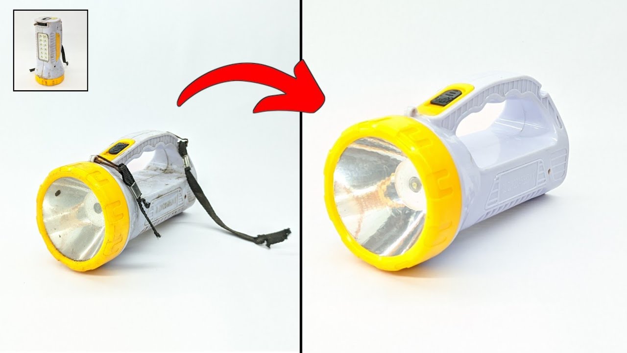 Restoration Old Torch Light - YouTube