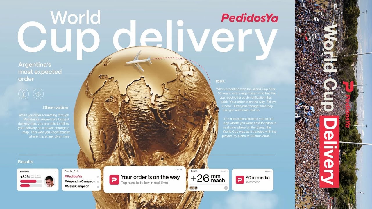 Pedidos Ya - World Cup Delivery (Case Study) | Campaign - YouTube