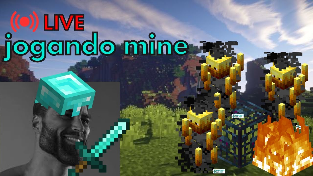 (LIVE) fazendo farm de blaze no overworld! - YouTube