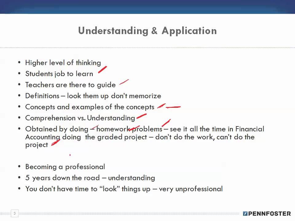 How To Study - Memorization vs Understanding and Application - YouTube