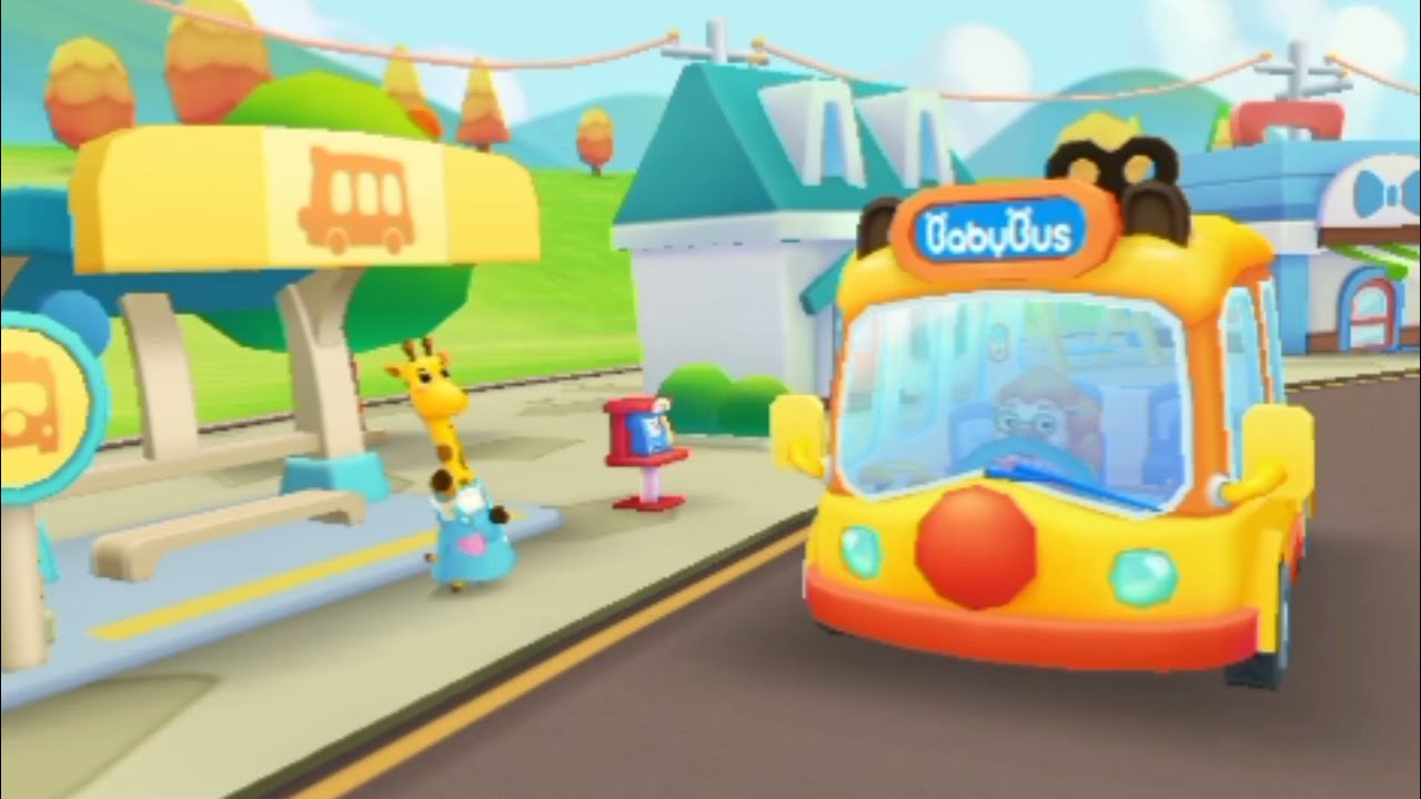 BABY BUS - BUS SEKOLAH PANDA KECIL BAHASA INDONESIA - YouTube