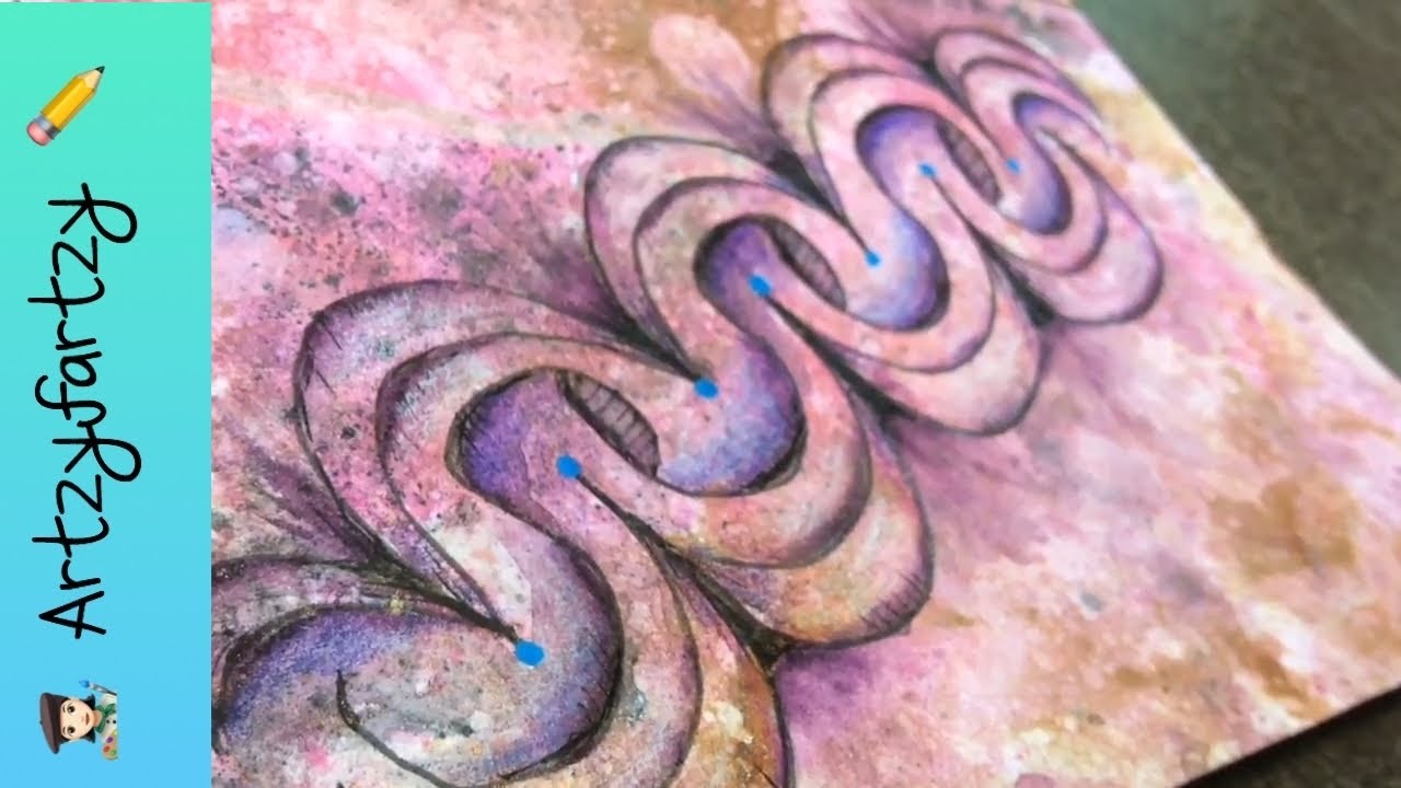 How To Draw “Lockets” - Zentangle Inspired Art With Artzyfartzy - YouTube