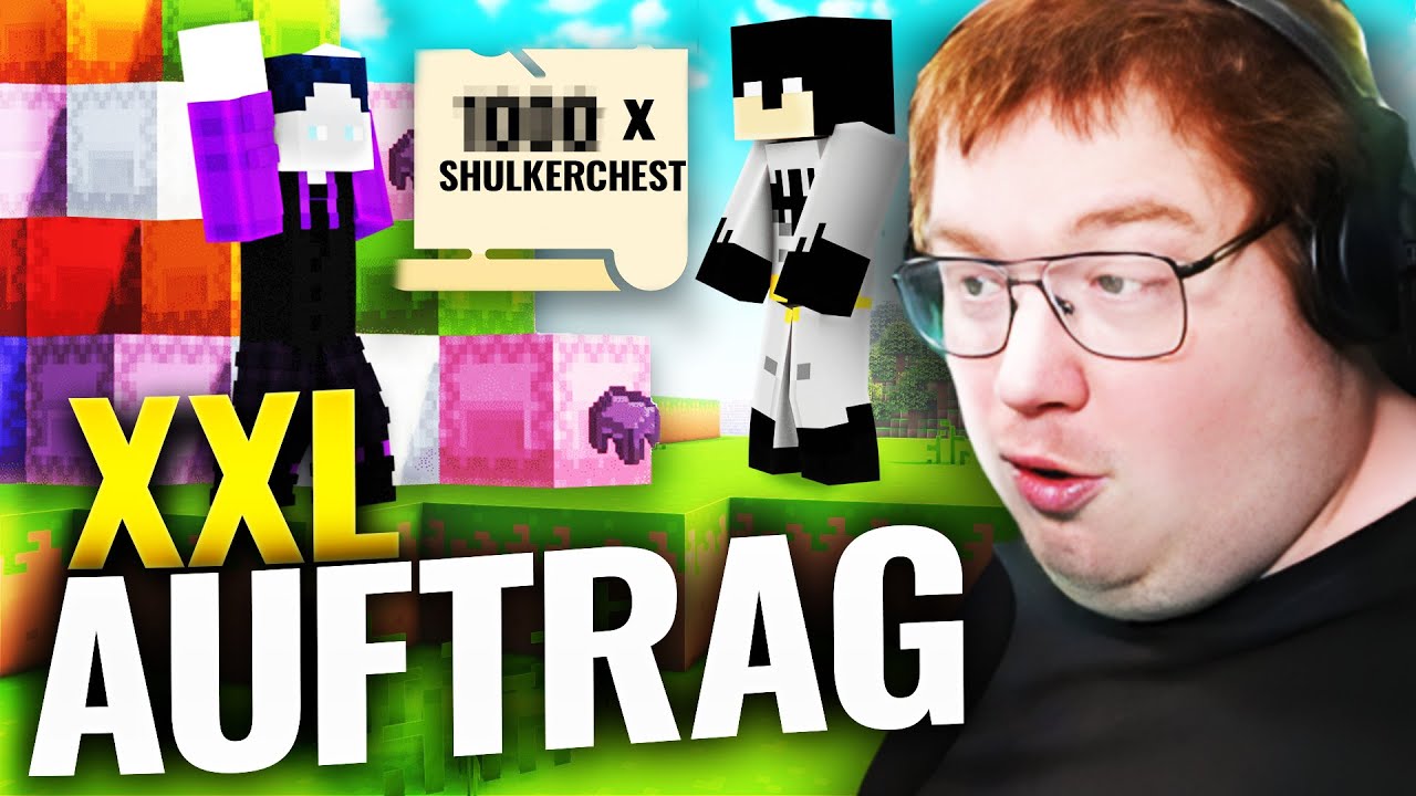 Ich mache BastiGHG reich und plane mit TheJoCraft das Lagersystem ...