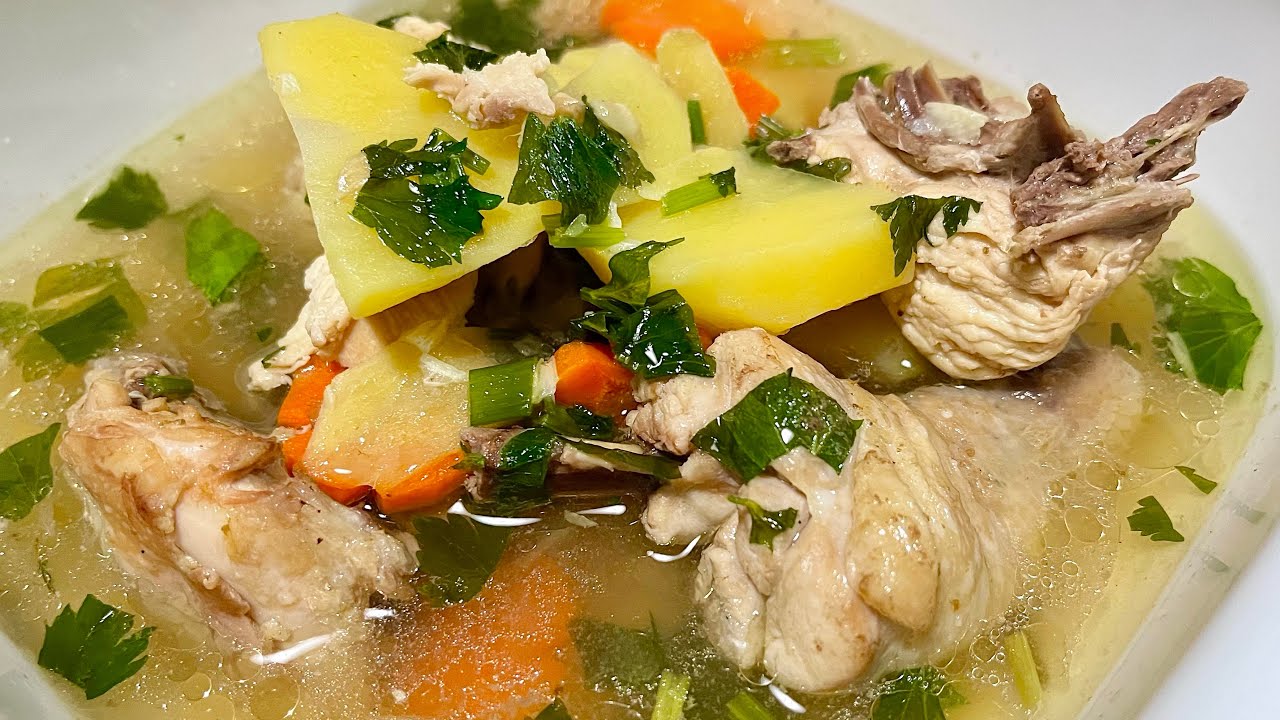 Sup Ayam Simple Tapi Sedap! - YouTube