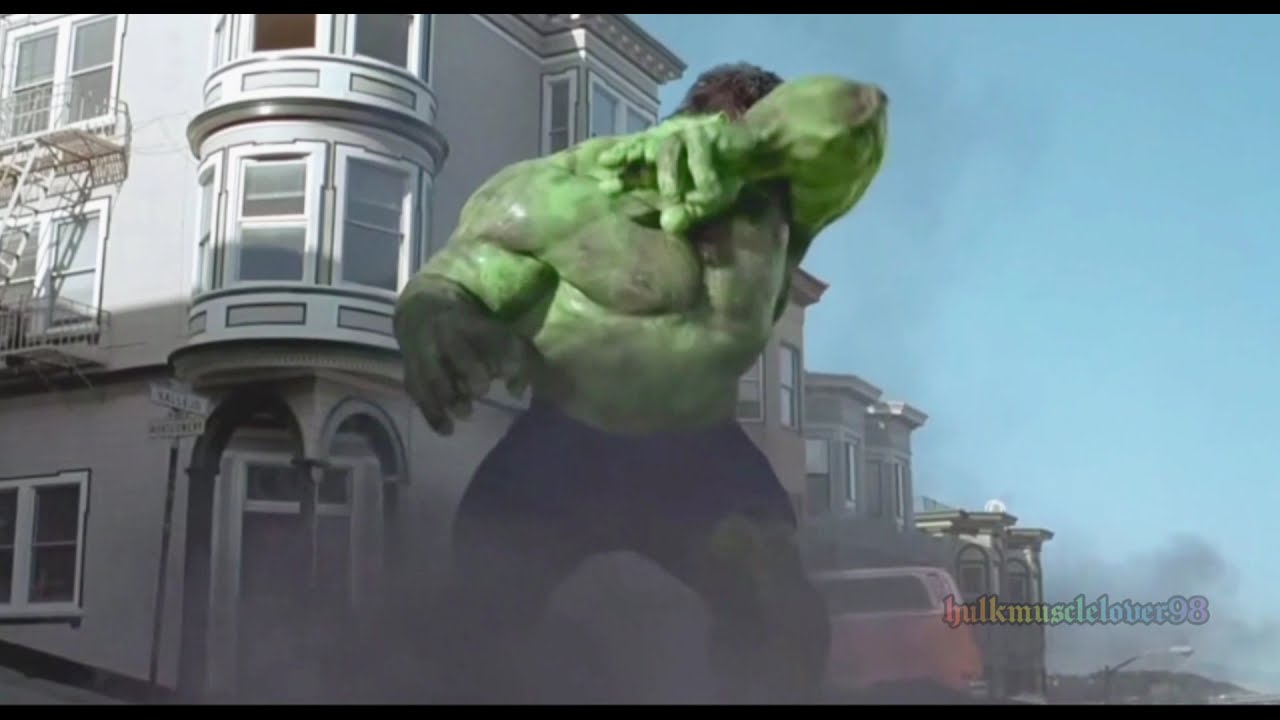 Hulk 2003 - Transformations Matchup - YouTube