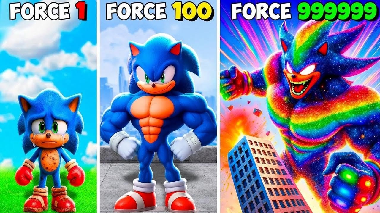 Sonic devient de plus en plus fort à chaque coup dans GTA 5 ! (mod ...