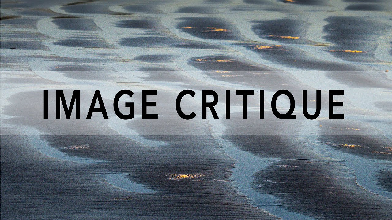 Image Critique 4 with Alister Benn - YouTube