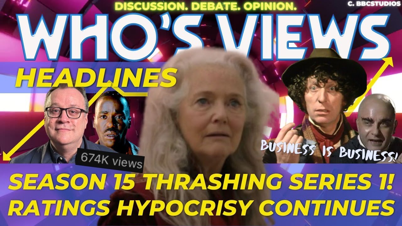 WHO'S VIEWS:HEADLINES SEASON 15 THRASHING SERIES 1 - DOCTOR WHO ...