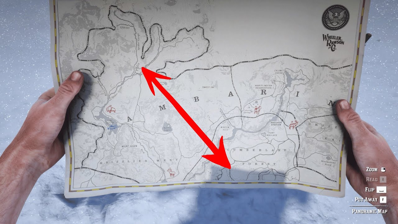 Ambient Ride with Arthur Morgan from Braithwaite Manor To Colter ...