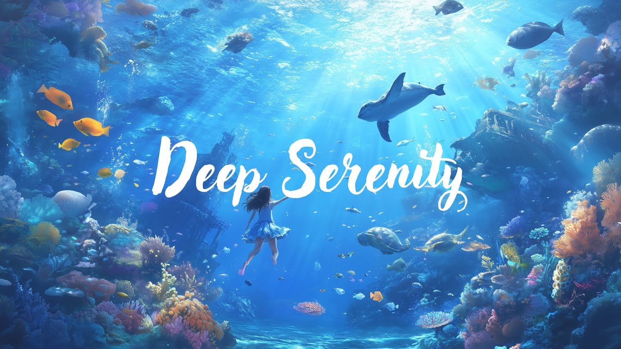 Deep Serenity | Want to MELT Your Stress Away? Watch this Underwater ...