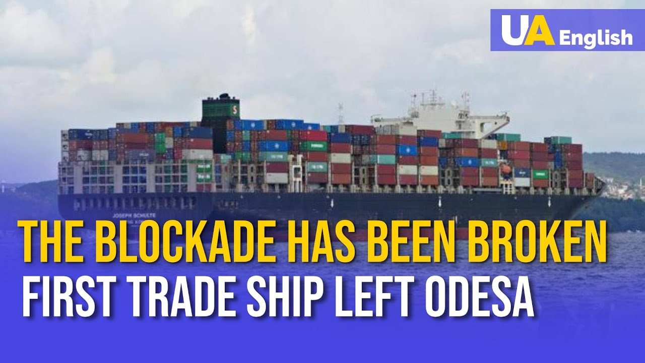 The Black Sea Blockade Has Been Broken – Cargo Ship Made It - YouTube
