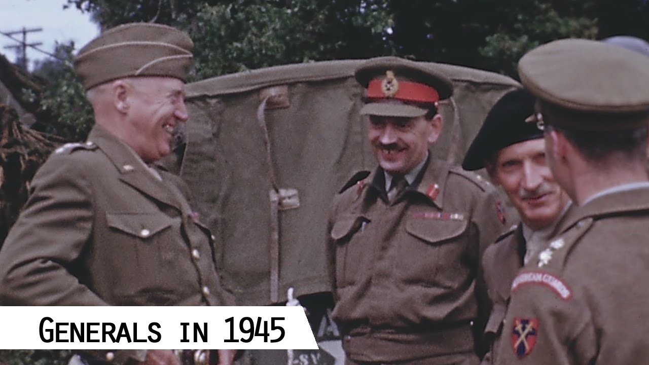 Generals - Liberation of Europe in 1944 (in color and HD) - YouTube