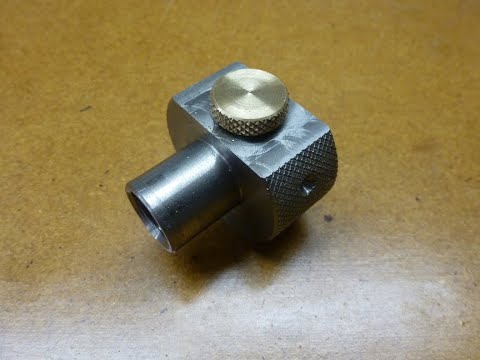 Bridgeport Simple Quick Adjust Quill Stop - YouTube