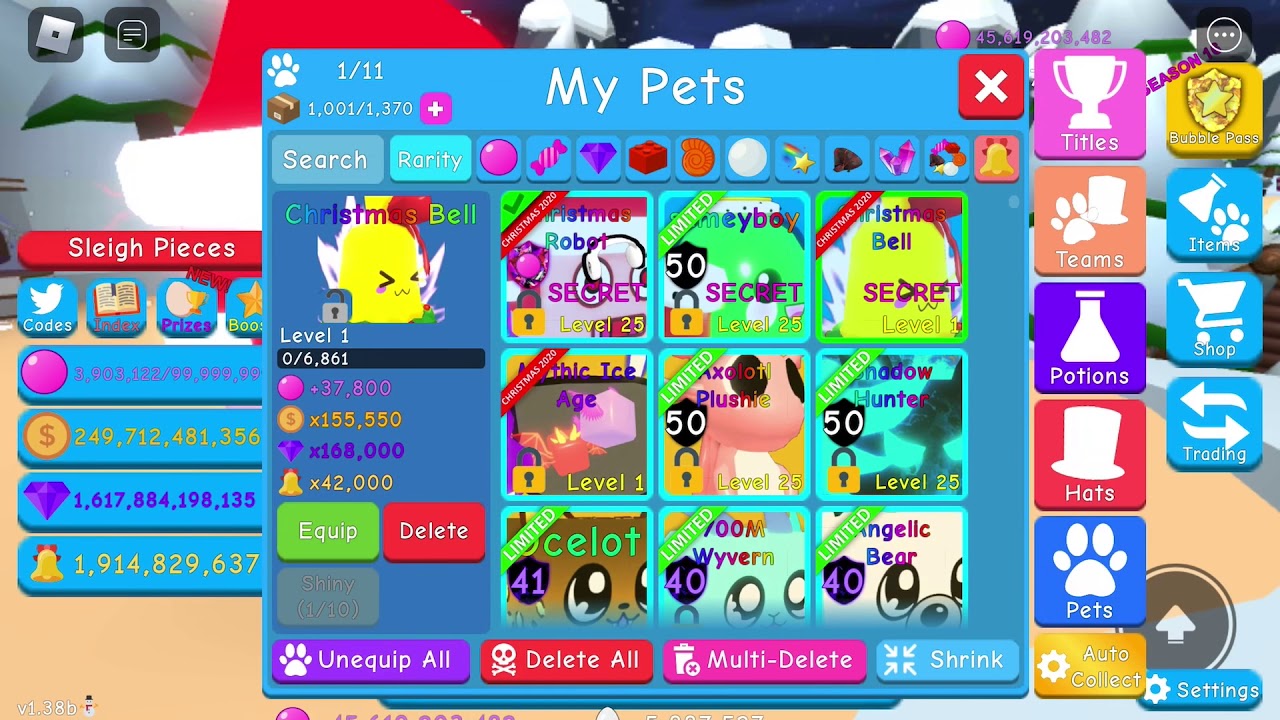 Bgs: Hatching Christmas bell - YouTube