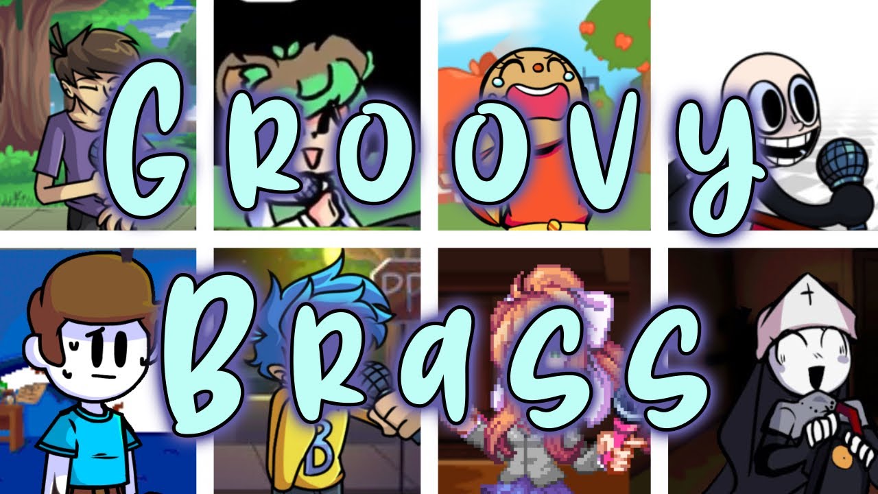 Groovy Brass - FNF Bob & Bosip Mod But Every Turn the Character Singing ...