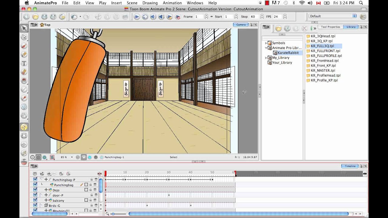 Toon Boom Animate Pro 2 Video Tutorials 75 Getting The Characters - YouTube