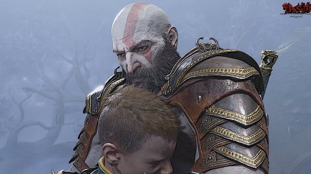 God Of War Ragnarok - Kratos & Atreus Hug Each Other, Freya's Face 🤣 ...