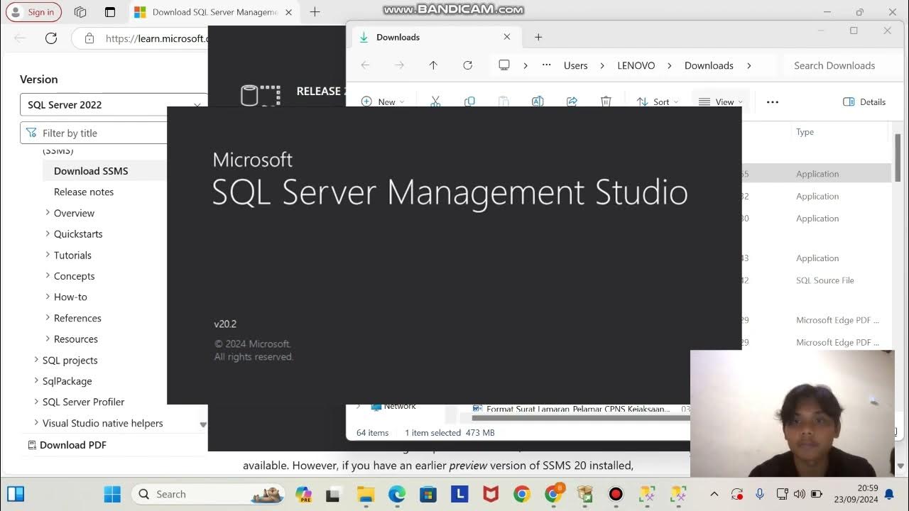 Tutorial cara mendowload dan menginstal Visual Studio Code,Sql Server,dan Crystal report ...