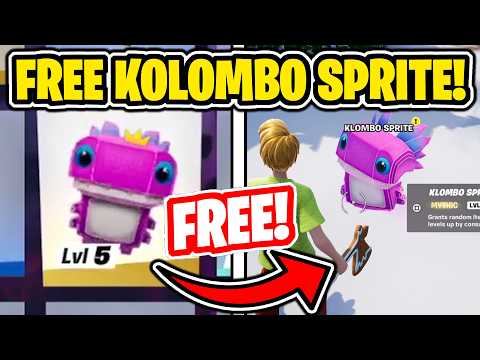 HOW TO GET KOLOMBO SPRITE IN FORTNITE FOR FREE! (GLITCH)