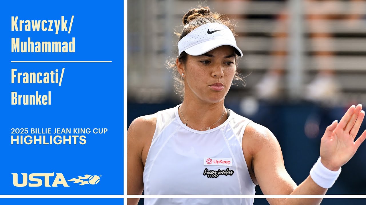Krawczyk/Muhammad vs. Francati/Brunkel Highlights | 2025 Billie Jean ...