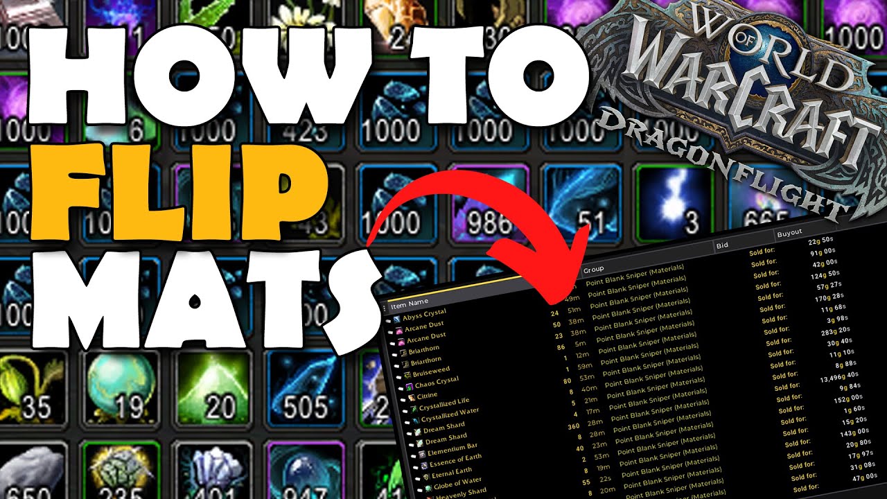 Make Millions Flipping Materials in World of Warcraft (Flipping Guide ...