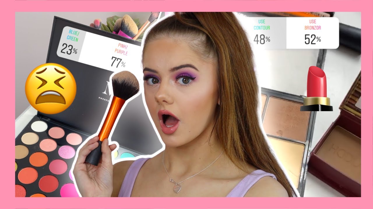 My Instagram Choose my Makeup Routine! || Ellie Louise - YouTube