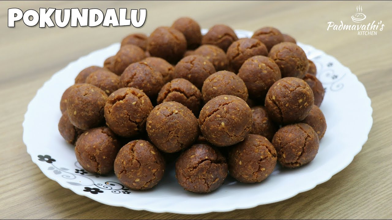 Pokundalu Recipe | Pakundalu Recipe | Traditional Sweet | Sankranti ...