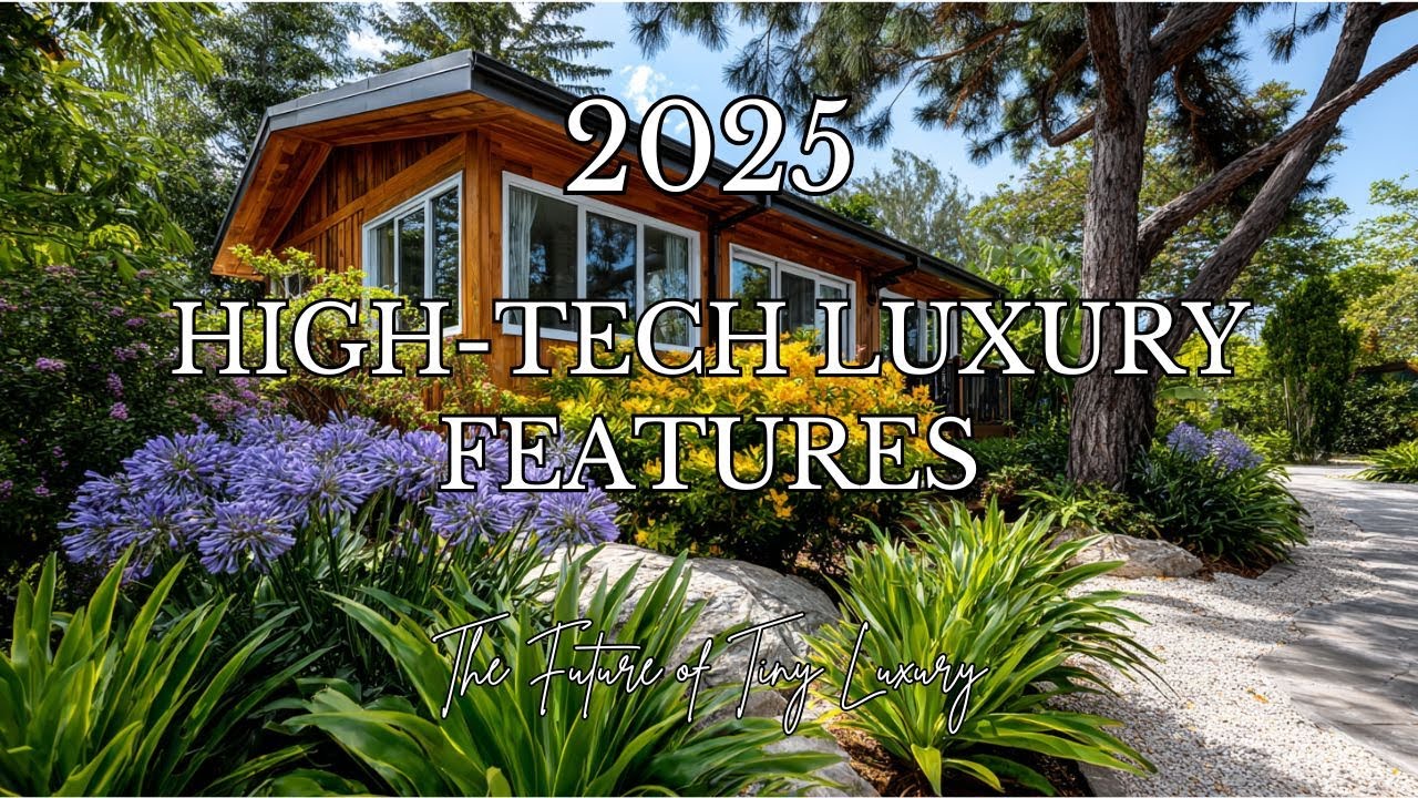 Beyond Minimalism: High-Tech Luxury Features in Modern Tiny Homes - YouTube