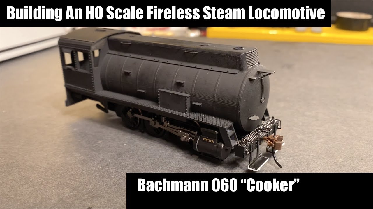 Building an HO Scale Fireless Steam Locomotive - YouTube