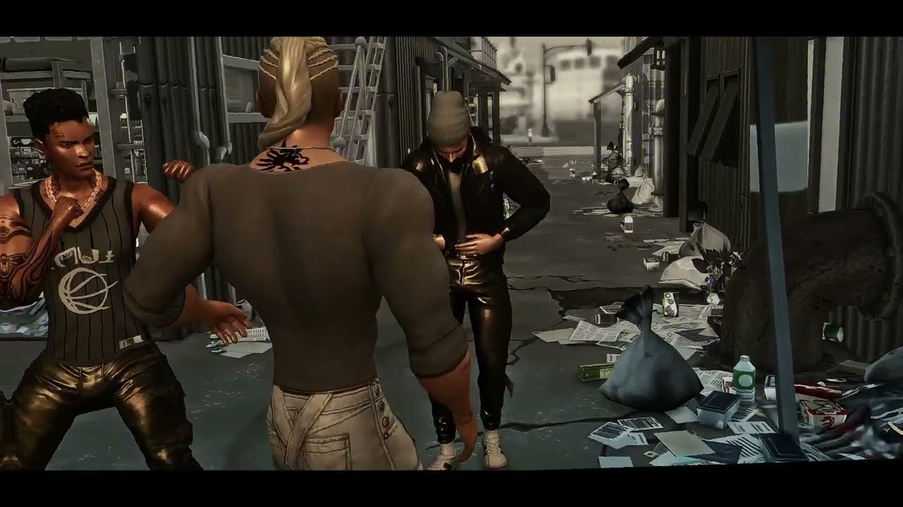 The Sims4 Fight Short Animation - YouTube