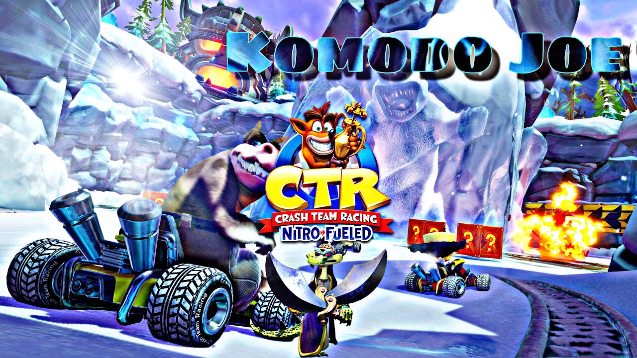 Crash Team Racing Nitro Fueled - Komodo Joe (Médium Mode) - YouTube