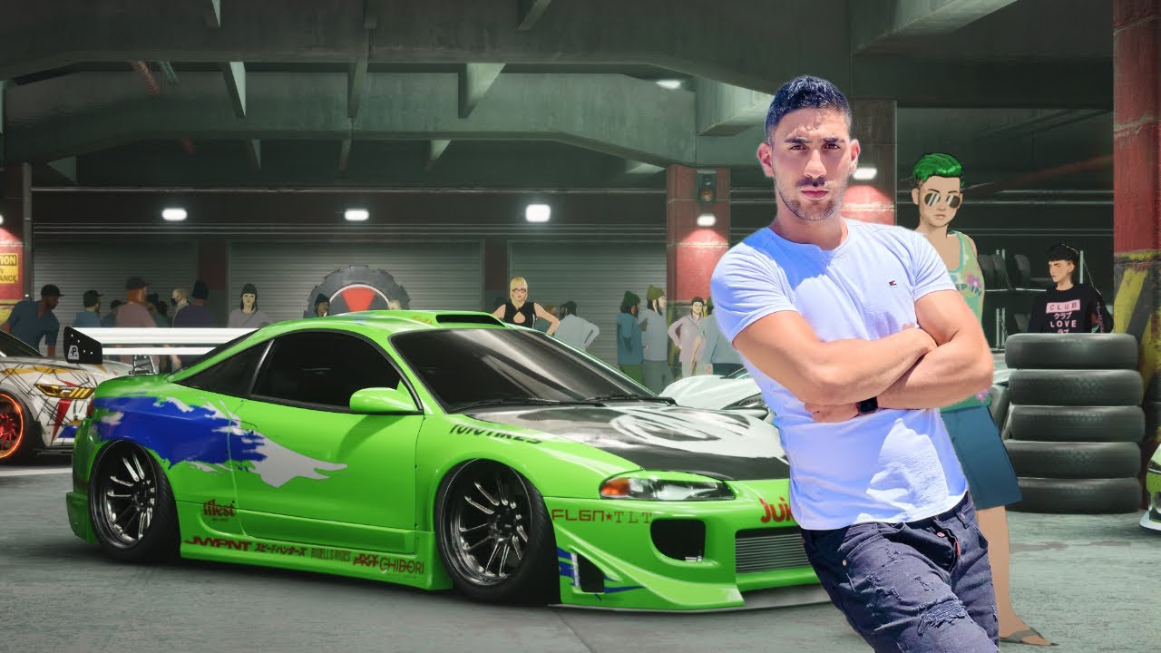 Need for Speed Unbound Brian Mitsubishi Eclipse GSX from fast and ...