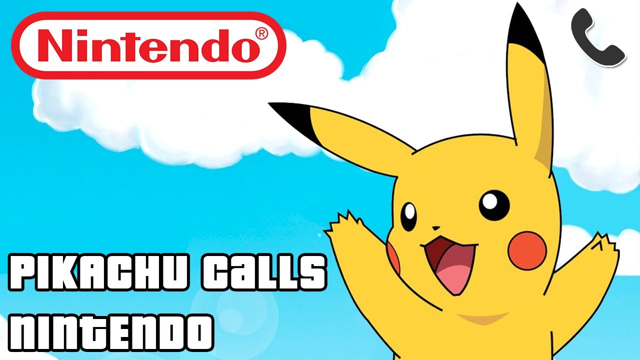 PIKACHU CALLS NINTENDO - YouTube