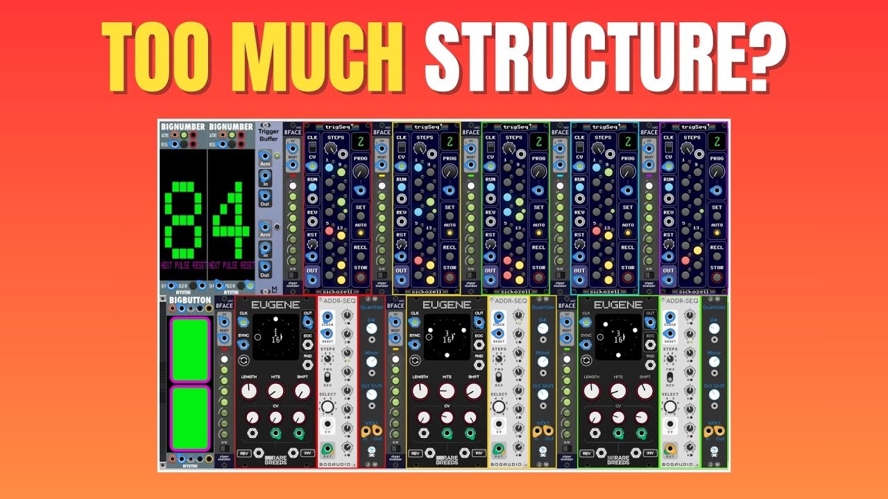 Added Structure to My Sequencer | VCV Rack & miRack, iPad Eurorack ...