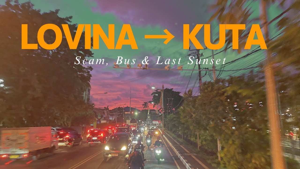 From Lovina to Kuta: Real Prices, Bus Scam & Final Night in Bali - YouTube