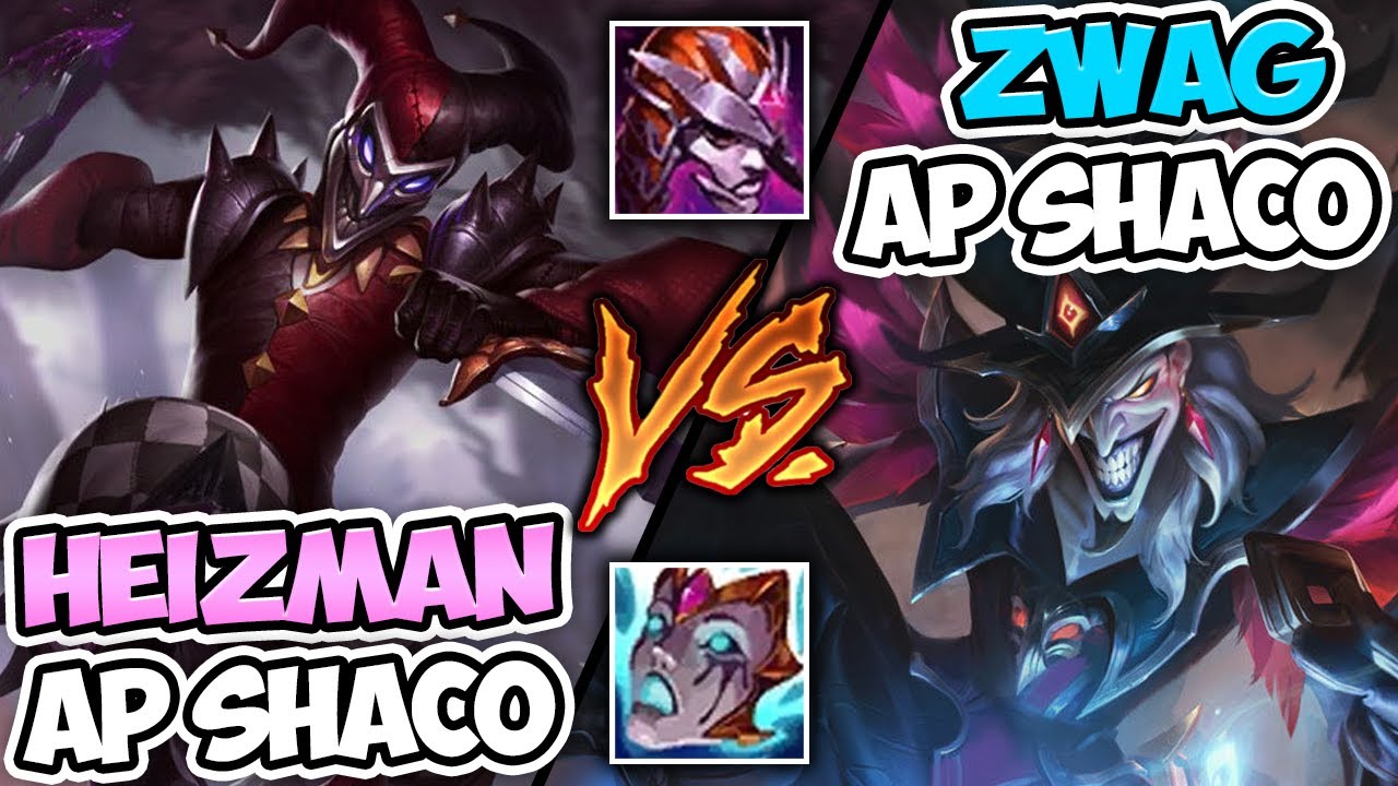 ZWAG VS. HEIZMAN SHOWDOWN! WHO PLAYS AP SHACO BETTER? - League of ...