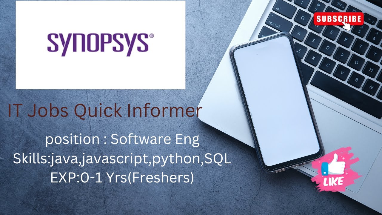 Software Engineering Job in Mumbai | Synopsys Hiring 2024 | Freshers ...