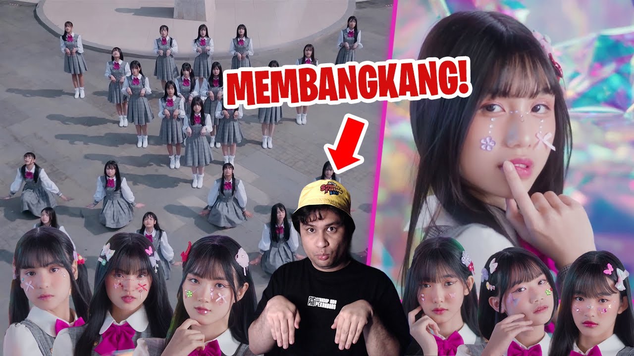 REACTION Belalang yang Membangkang - JKT48 Trainee | Ekspresinya Lucu Semua WKWK!! - YouTube
