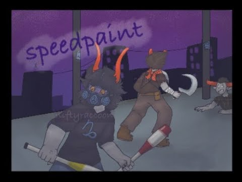 Homestuck Apocalypse AU Speedpaint | Two Morails versus The Zombie ...