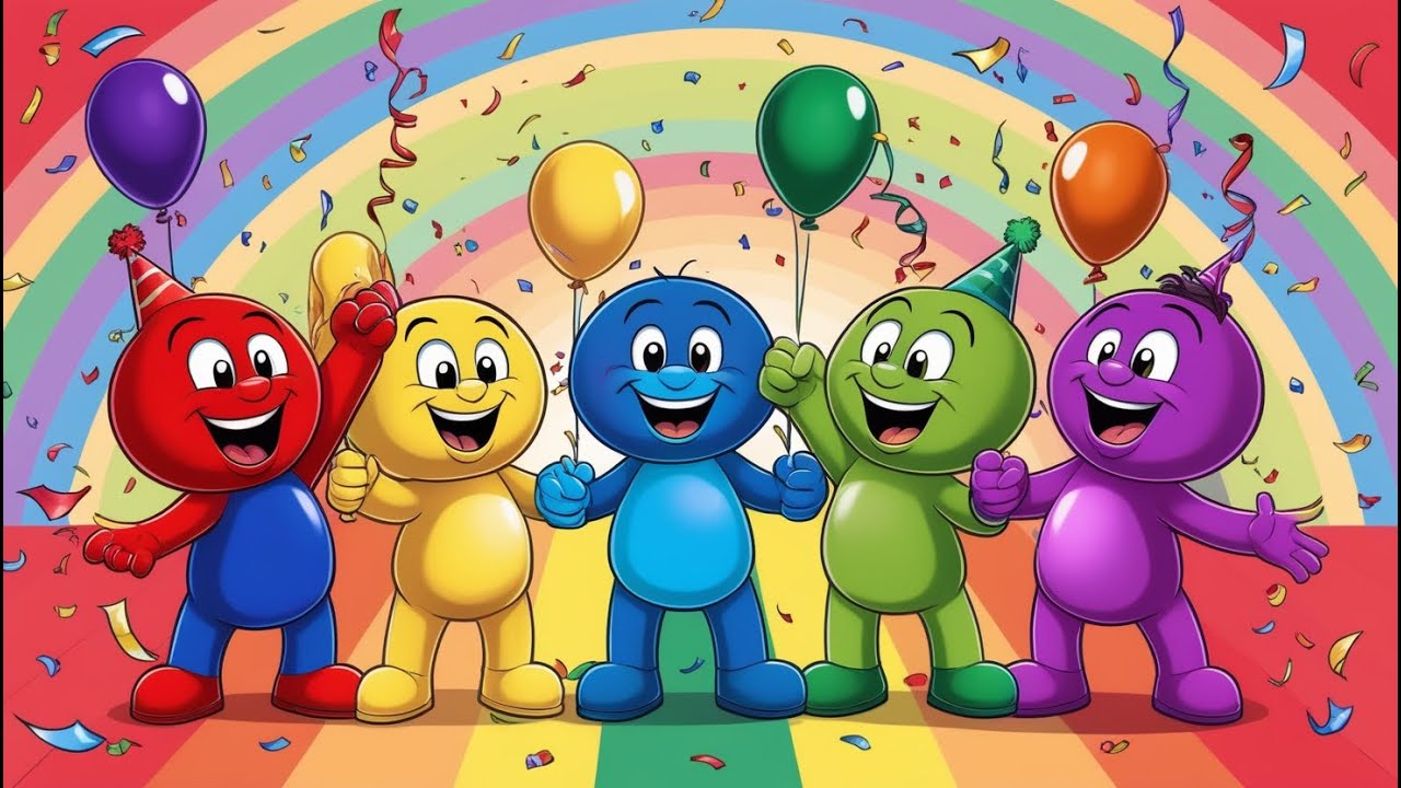 Learn Colors For Kids | Let's Learn The Colors! | Color Songs for ...