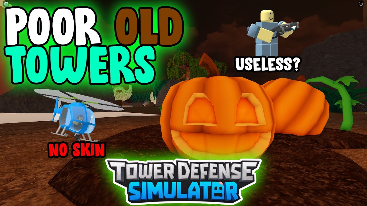 POOR OLD TOWERS | Tower Defense Simulator | ROBLOX - YouTube