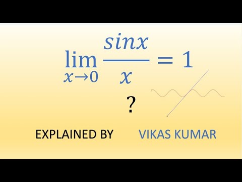 A Beautiful Proof: Why the Limit of sin(x)/x as x Approaches 0 is 1? By ...