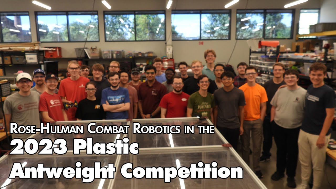 Rose-Hulman Combat Robotics in the 2023 Plastic Antweight Competition ...