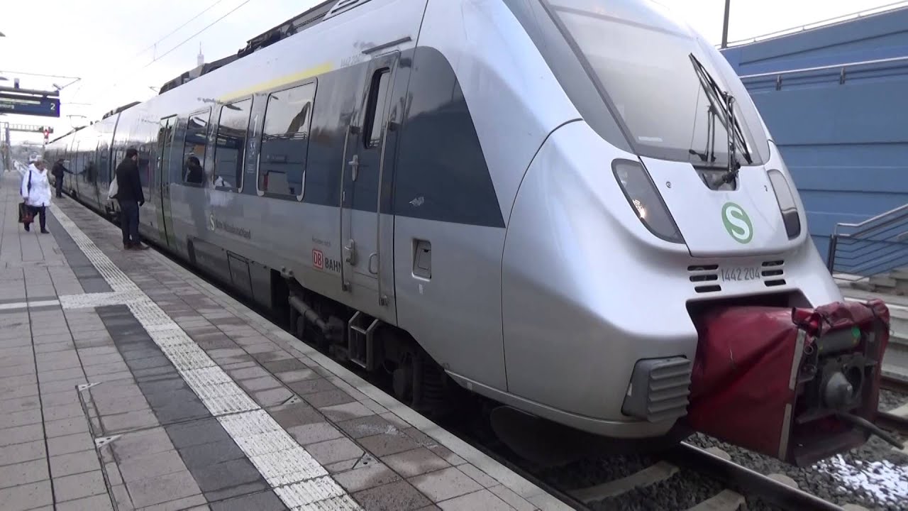 BR 442 (DB 1442 100 & 1442 204) S-Bahn Mitteldeutschland - Bf. Leipzig ...