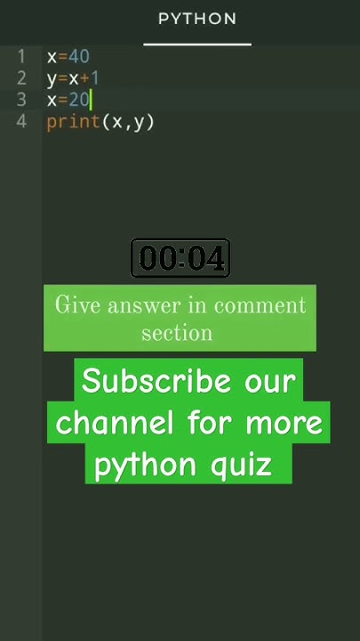 Comment Your Answer Python Pythonprogramming Pythontutorial Python3 Pythonforbeginners
